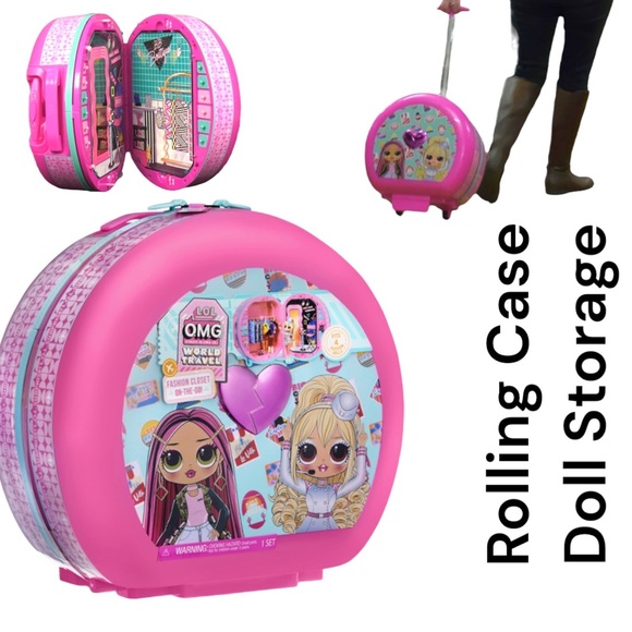 L.O.L. Surprise! | Toys | New Lol Doll Storage Rolling Suitcase Case ...
